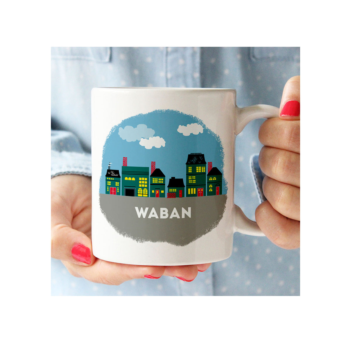 Waban, MA Mug– Greentail Table