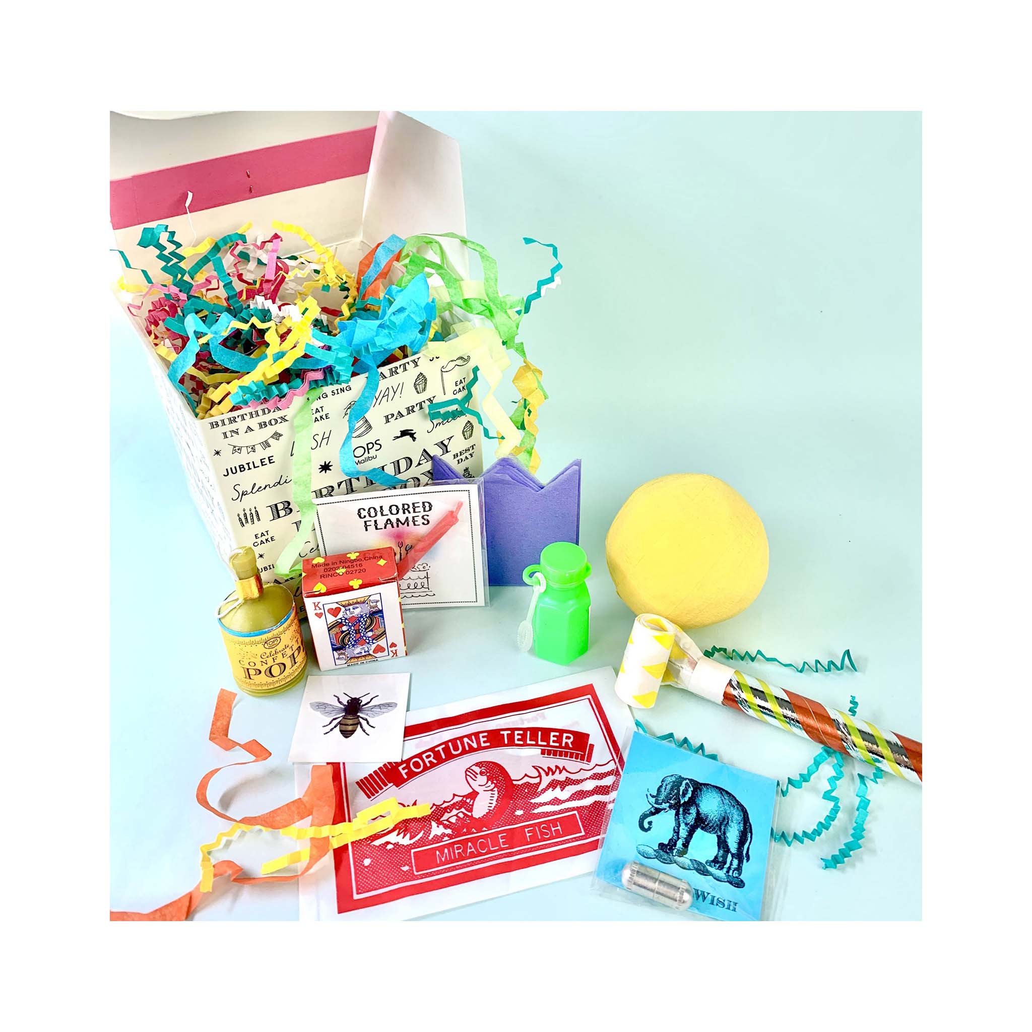 Birthday Party in a Box– Greentail Table